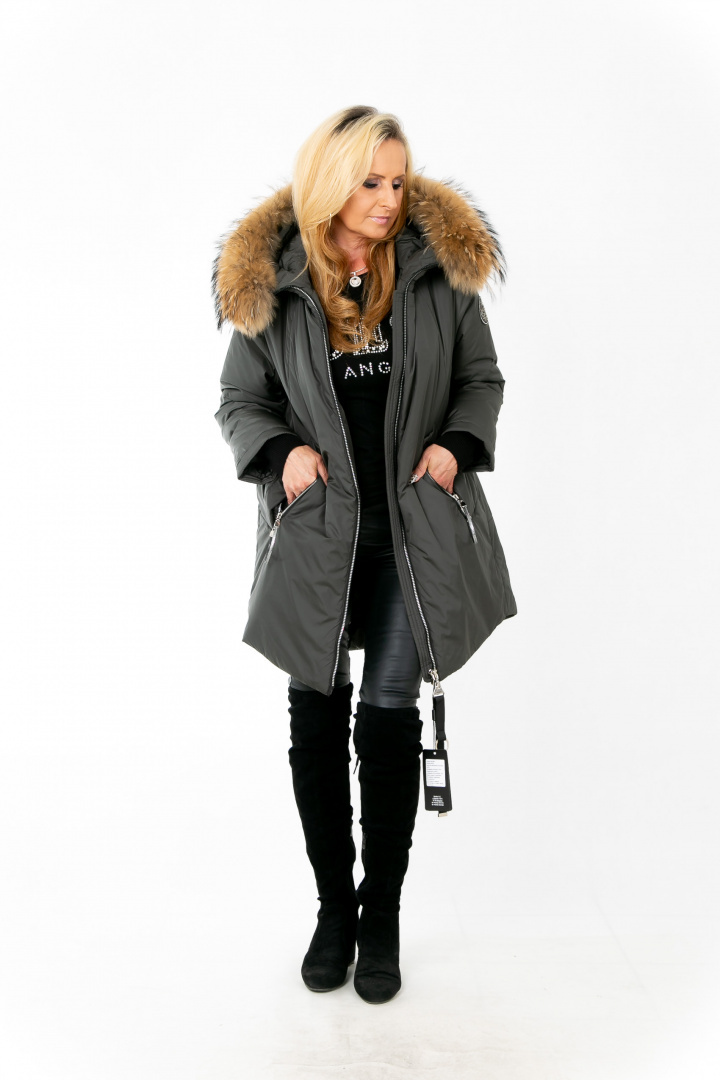 Płaszcze kurtki wiosenne zimowe puchowe damskie 2023 > Kurtka płaszcz ...